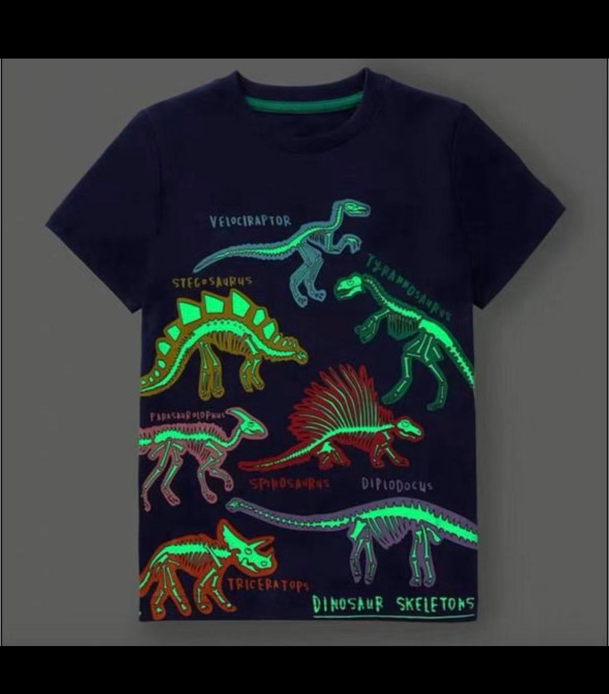 Glow in the Dark luminous T-shirts – Tinytoonsys